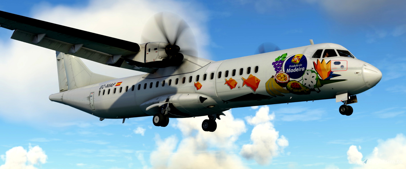 Swiftair EC-MAF "Produto da Madeira" Sticker for Microsoft Flight ...