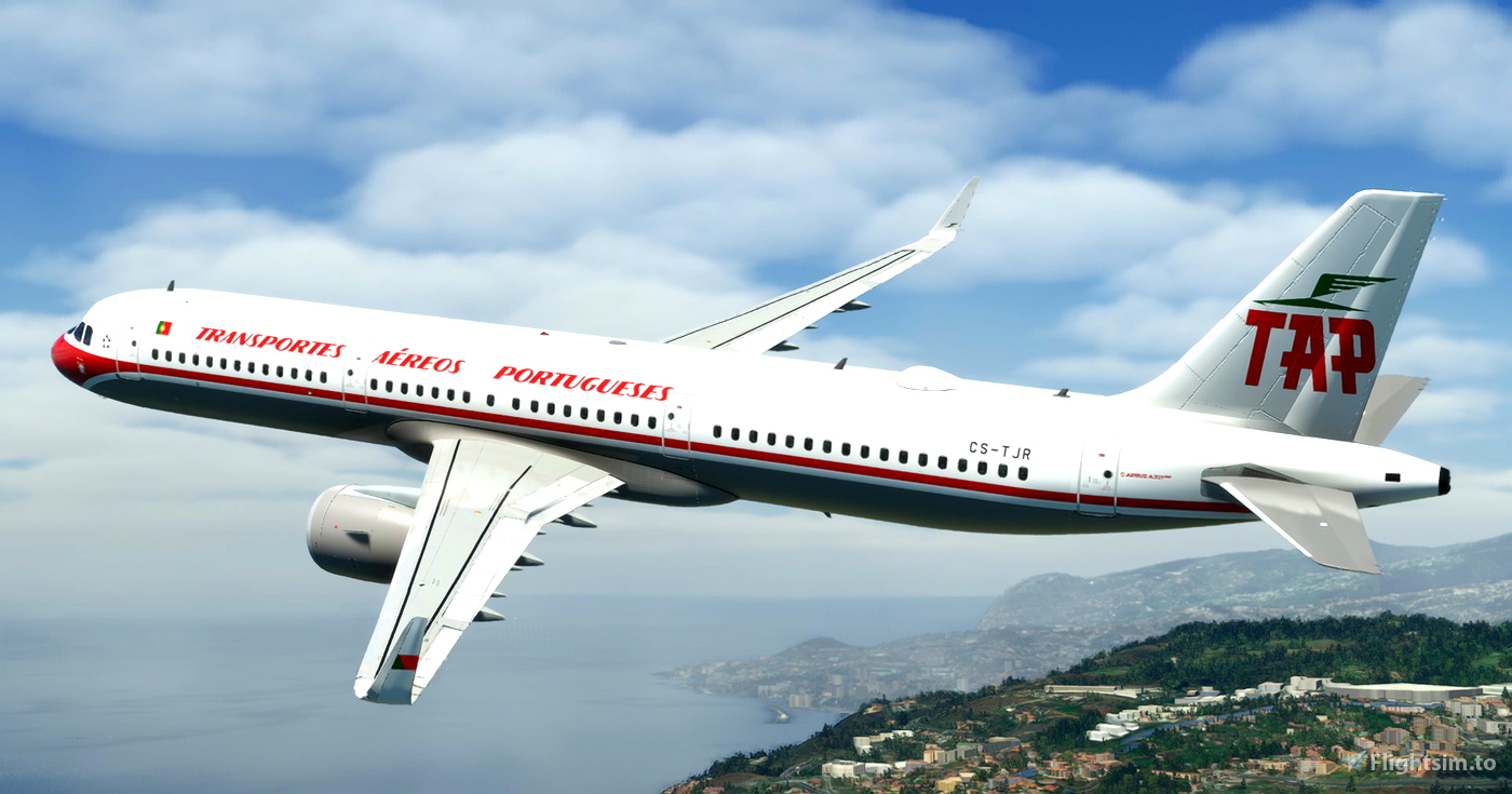 TAP Air Portugal "1953 livery" "CS-TJR" LatinVFR A321 Neo leap for ...