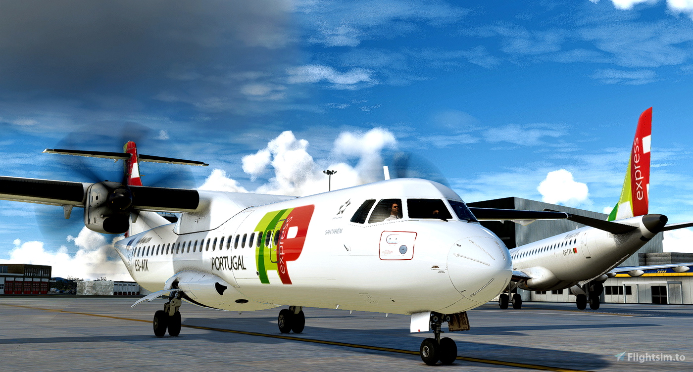 TAP Express ATR-72 Livery (ES-ATK) (w/ custom cabin) for Microsoft ...