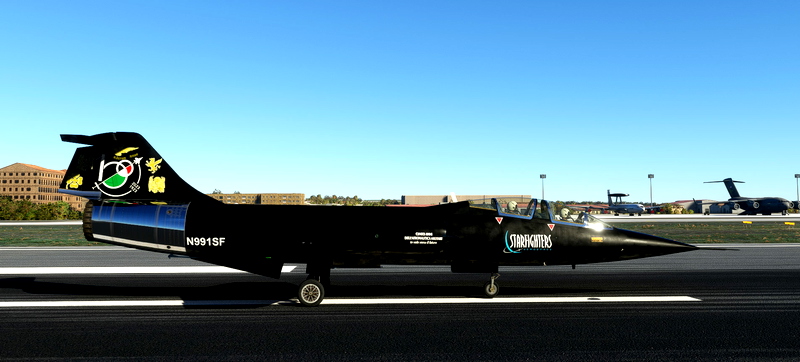 TF-104G Centenario AMI for Microsoft Flight Simulator | MSFS