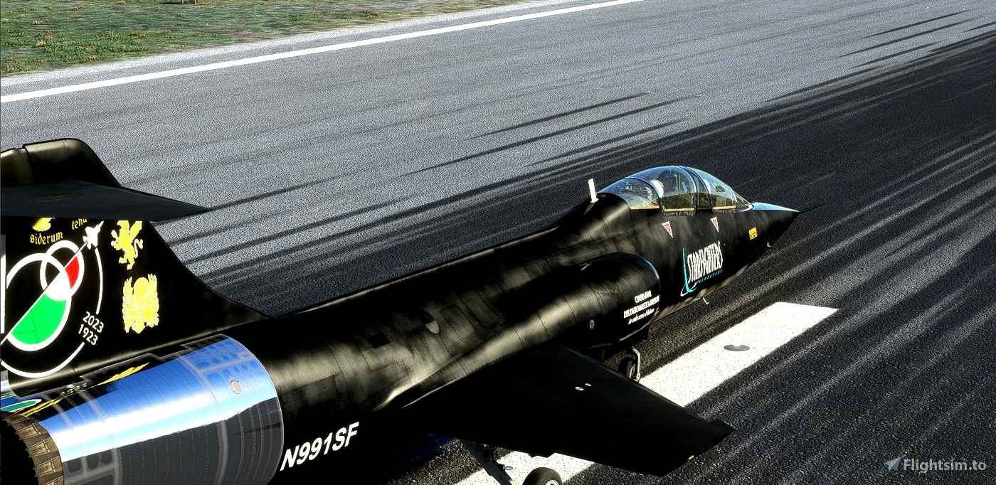 TF-104G Centenario AMI for Microsoft Flight Simulator | MSFS