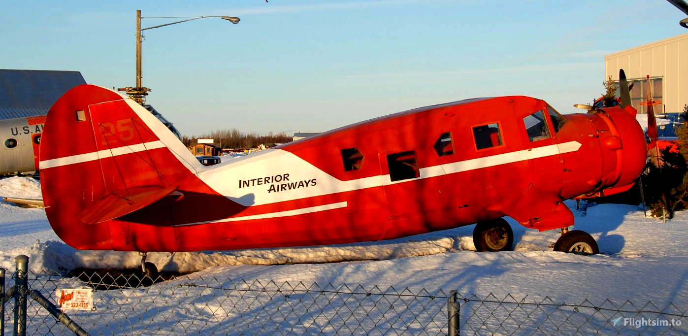The Norseman Red-25 Interior Airways (Big Radials) for Microsoft Flight ...