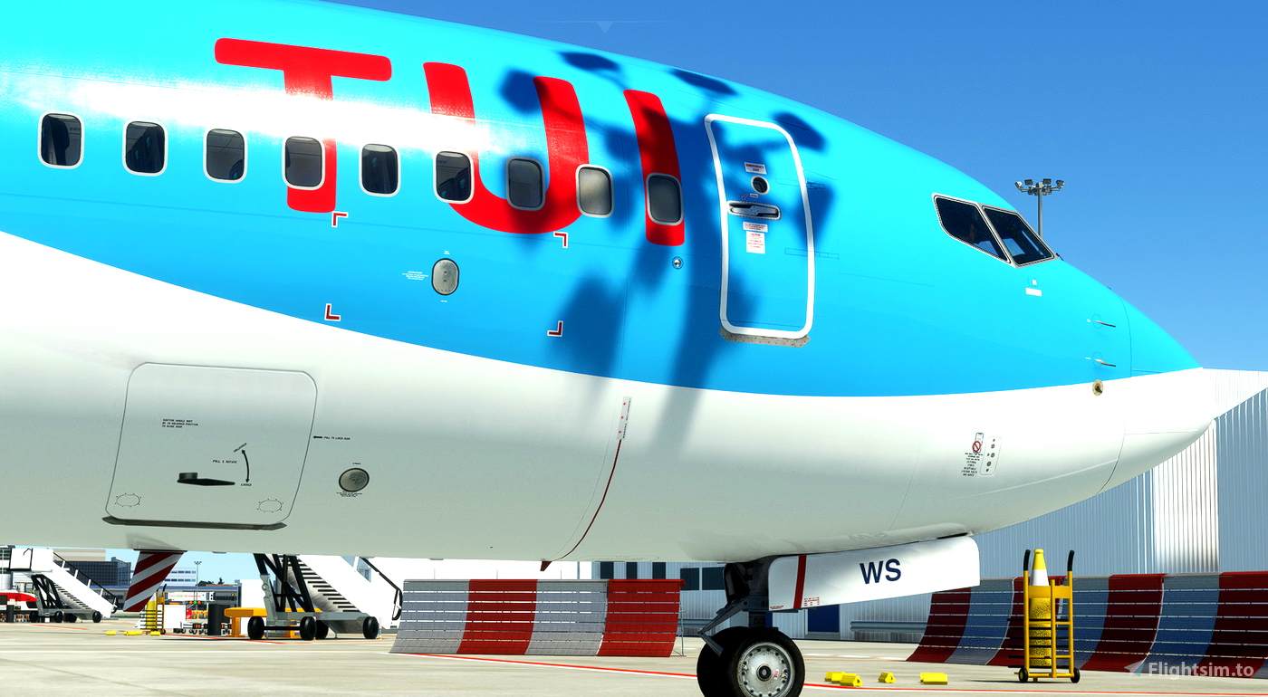 TUI UK B738 G-TAWS (8K) for Microsoft Flight Simulator | MSFS
