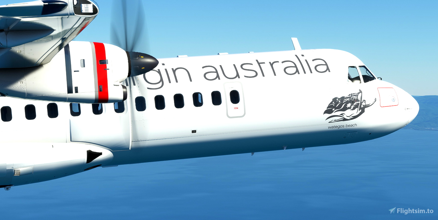 Virgin Australia VH-FVP | Expert Series (Asobo) ATR 72-600 [4K] for ...
