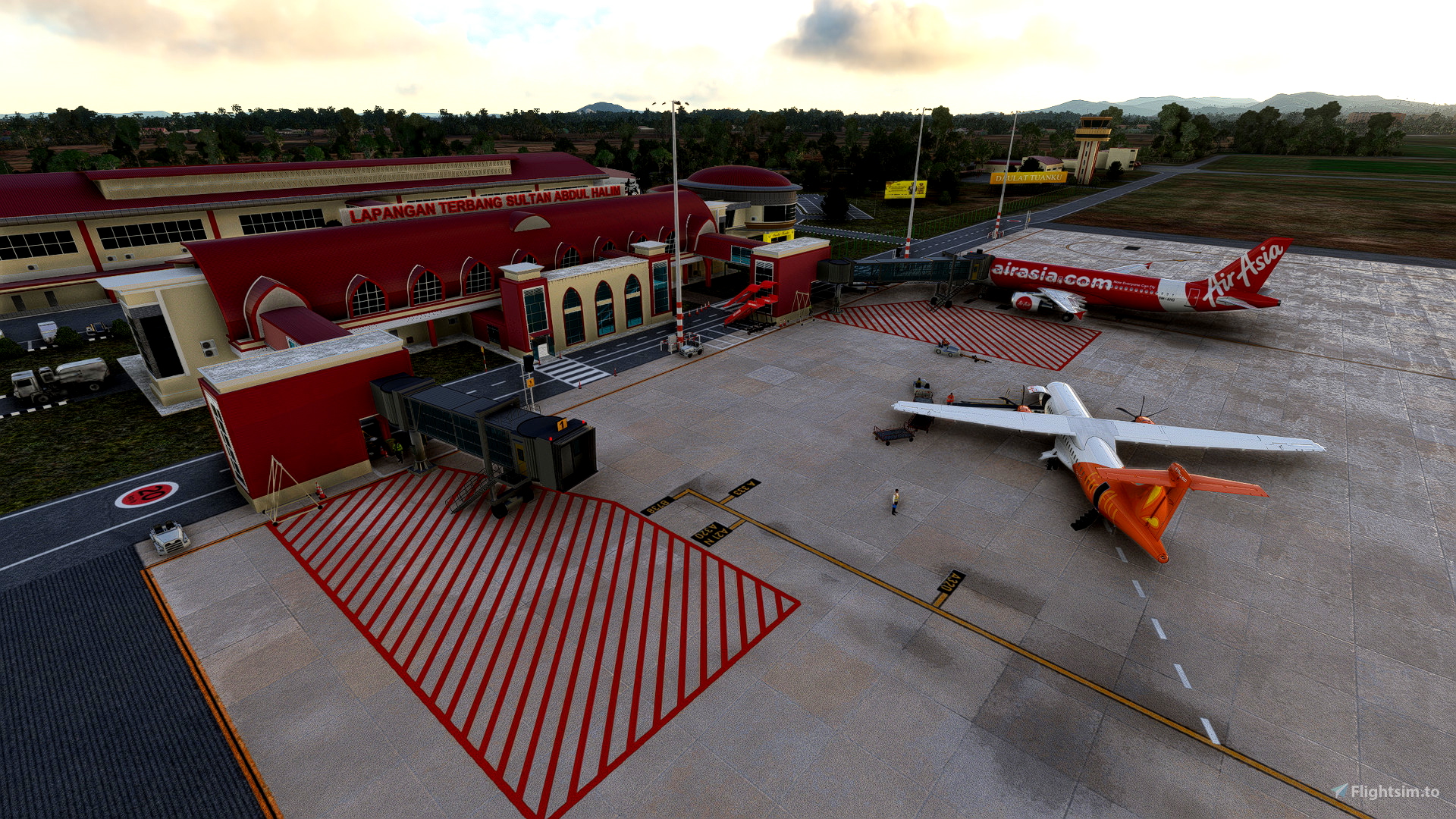 SHADESCENE | WMKA - Sultan Abdul Halim Alor Setar Airport для MSFS
