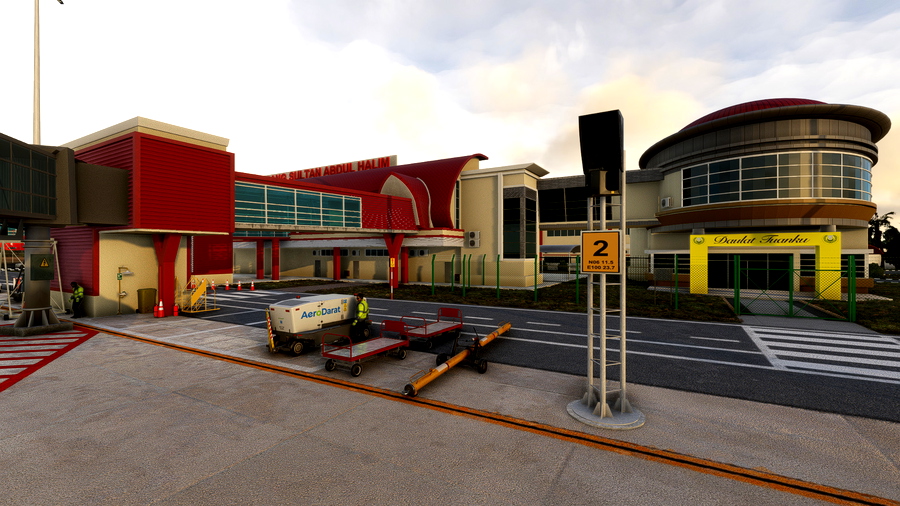 SHADESCENE - WMKA - Sultan Abdul Halim Alor Setar Airport for Microsoft ...