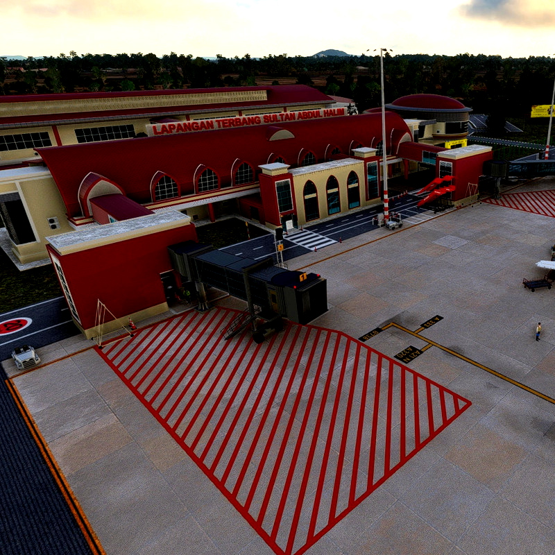 SHADESCENE | WMKA - Sultan Abdul Halim Alor Setar Airport til MSFS