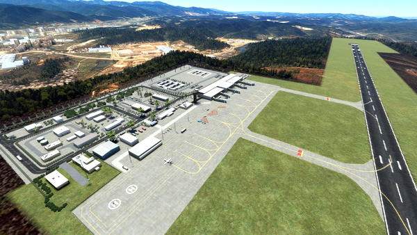 ZJSY-CHINA-三亚凤凰机场-sanyafenghuangAirport for Microsoft Flight Simulator ...