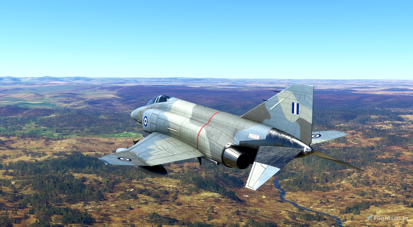 DC Designs F-4E Phantom II HAF Air force. for Microsoft Flight ...