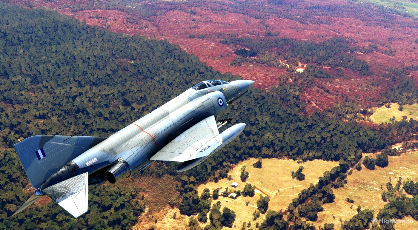 DC Designs F-4E Phantom II HAF Air force. for Microsoft Flight ...