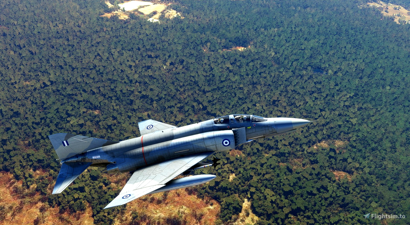 DC Designs F-4E Phantom II HAF Air force. for Microsoft Flight ...