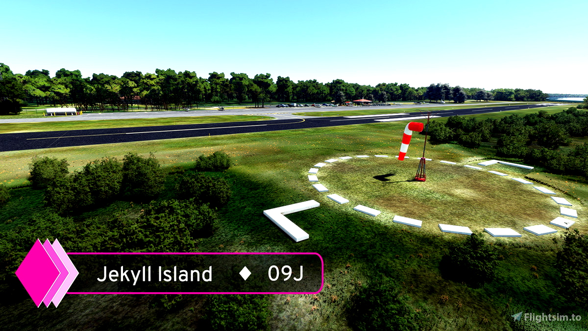 09J - Jekyll Island Airport for Microsoft Flight Simulator | MSFS