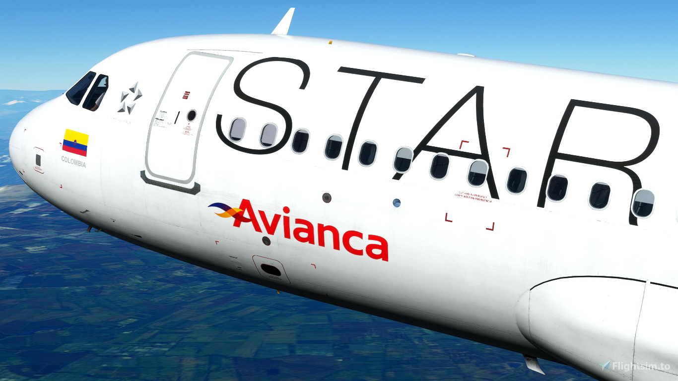Avianca "Star Alliance" (circa 2012) N195AV for Microsoft Flight ...