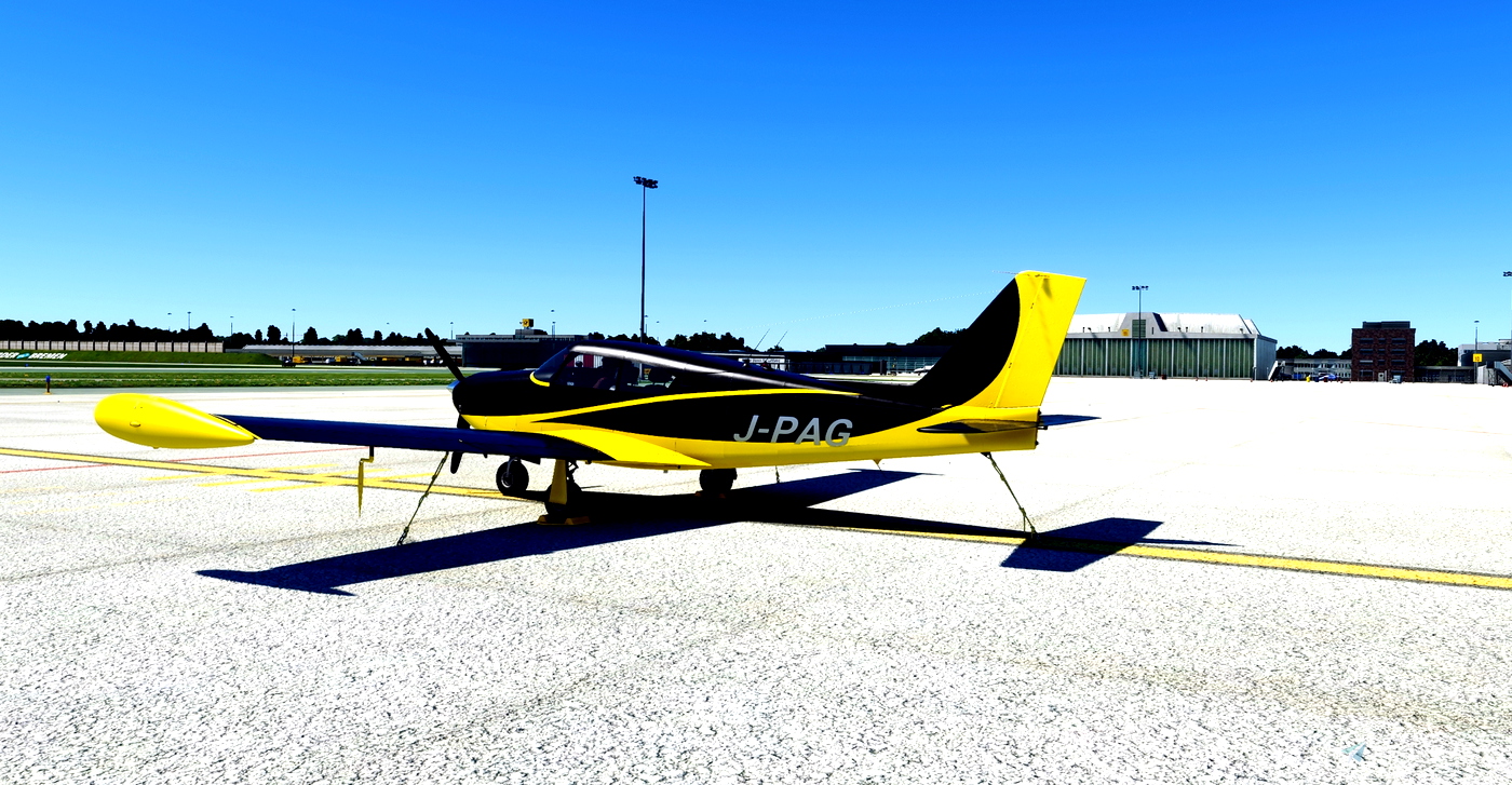 Flightsim Pictures Scott Livery for the A2A Comanche with Custom Reg ...