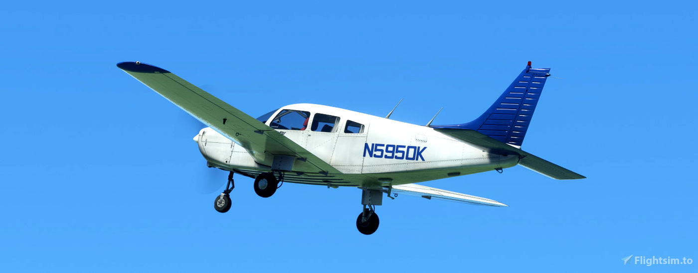 2Fly Airborne - (3-Pack) - JustFlight Piper Warrior II for Microsoft ...