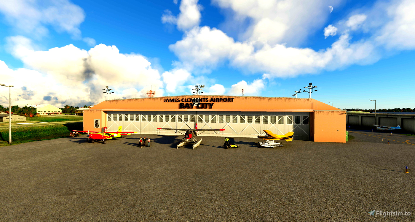 3CM – James Clements Municipal Airport and Seaplane Base, Bay City, Michigan for Microsoft ...