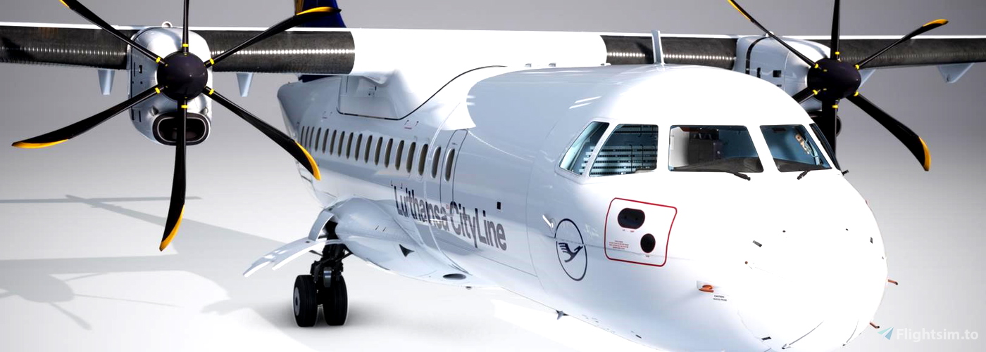 [4k] Asobo AT46 Lufthansa CityLine | OY-CIF for Microsoft Flight ...