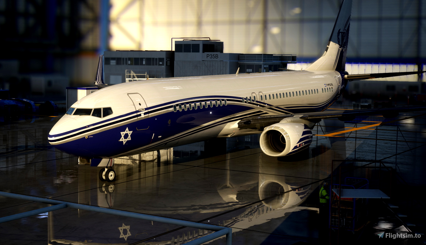 737-800 BBJ2 ChaseAir [Fictional] Blue Spirt Livery for Microsoft ...