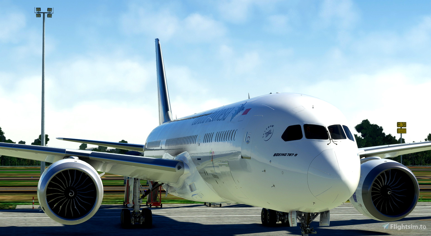 [8K] Horizon Simulations 787-9 RR Garuda Indonesia with & without mask ...