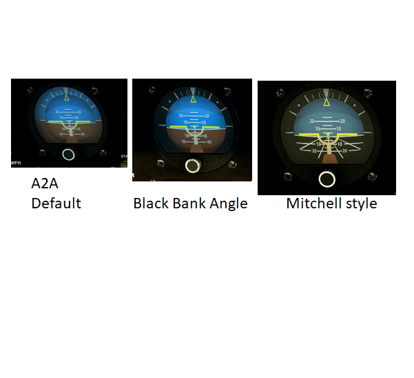 A2A Comanche ADI Gauge Texture Mod for Microsoft Flight Simulator | MSFS