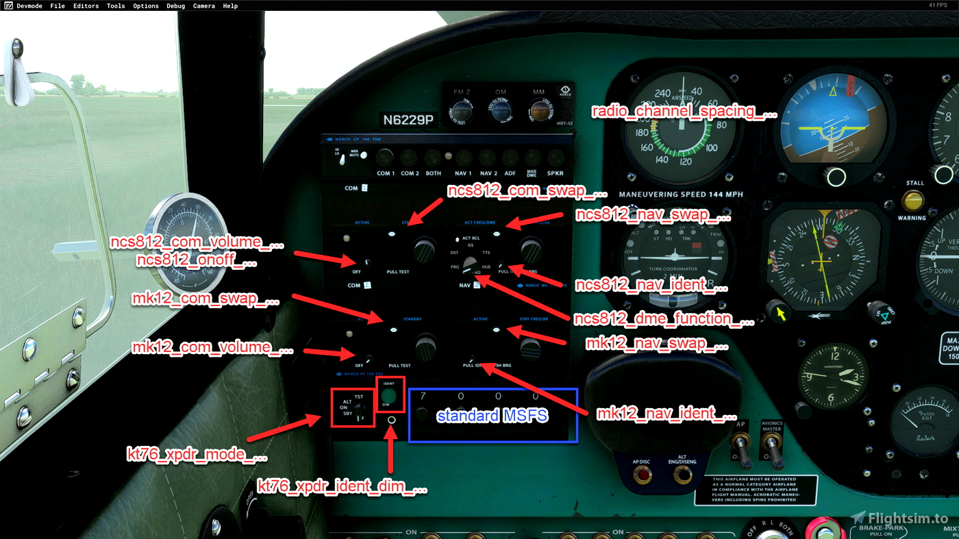A2A PA-24 Comanche scripts for Lorby's Axis And Ohs (AAO) for Microsoft ...