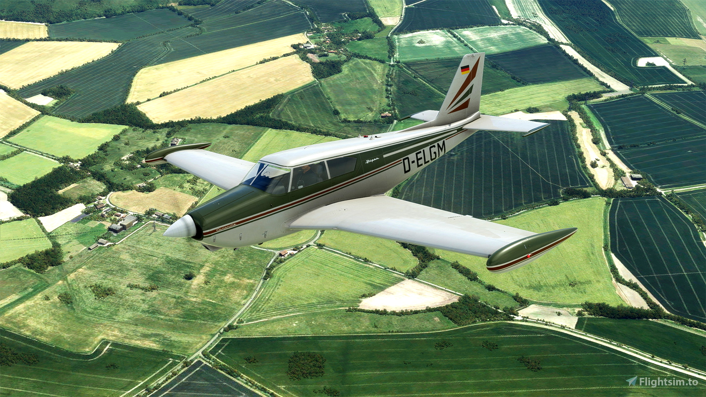 A2A PA24 Comanche D-ELGM for Microsoft Flight Simulator | MSFS
