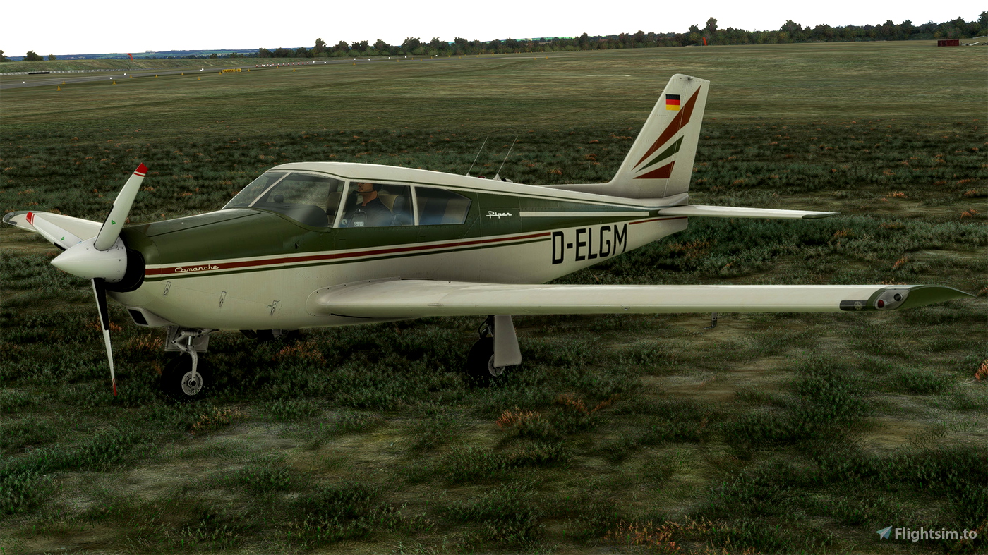 A2A PA24 Comanche D-ELGM for Microsoft Flight Simulator | MSFS