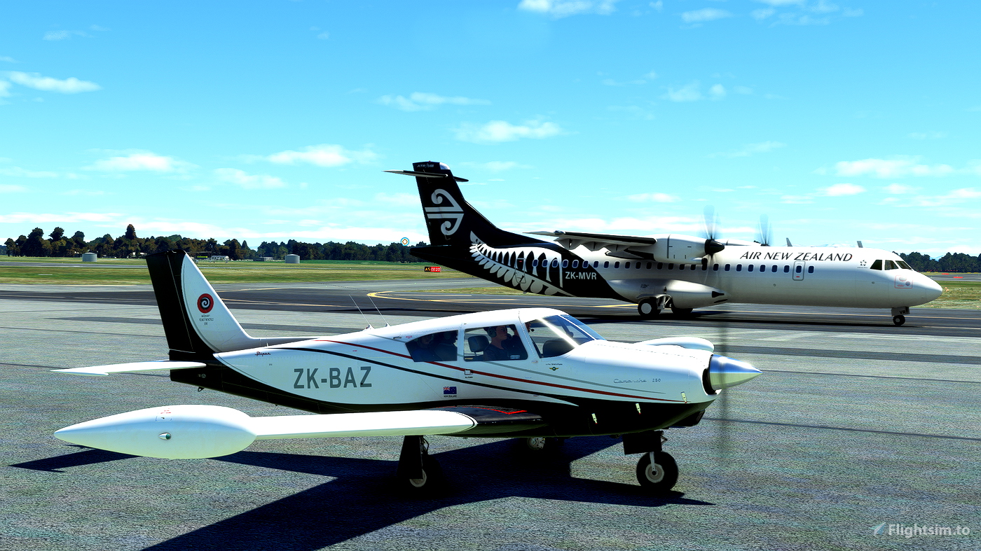 A2A Piper PA-24 Comanche ZK-BAZ "Bazflyer" for Microsoft Flight ...