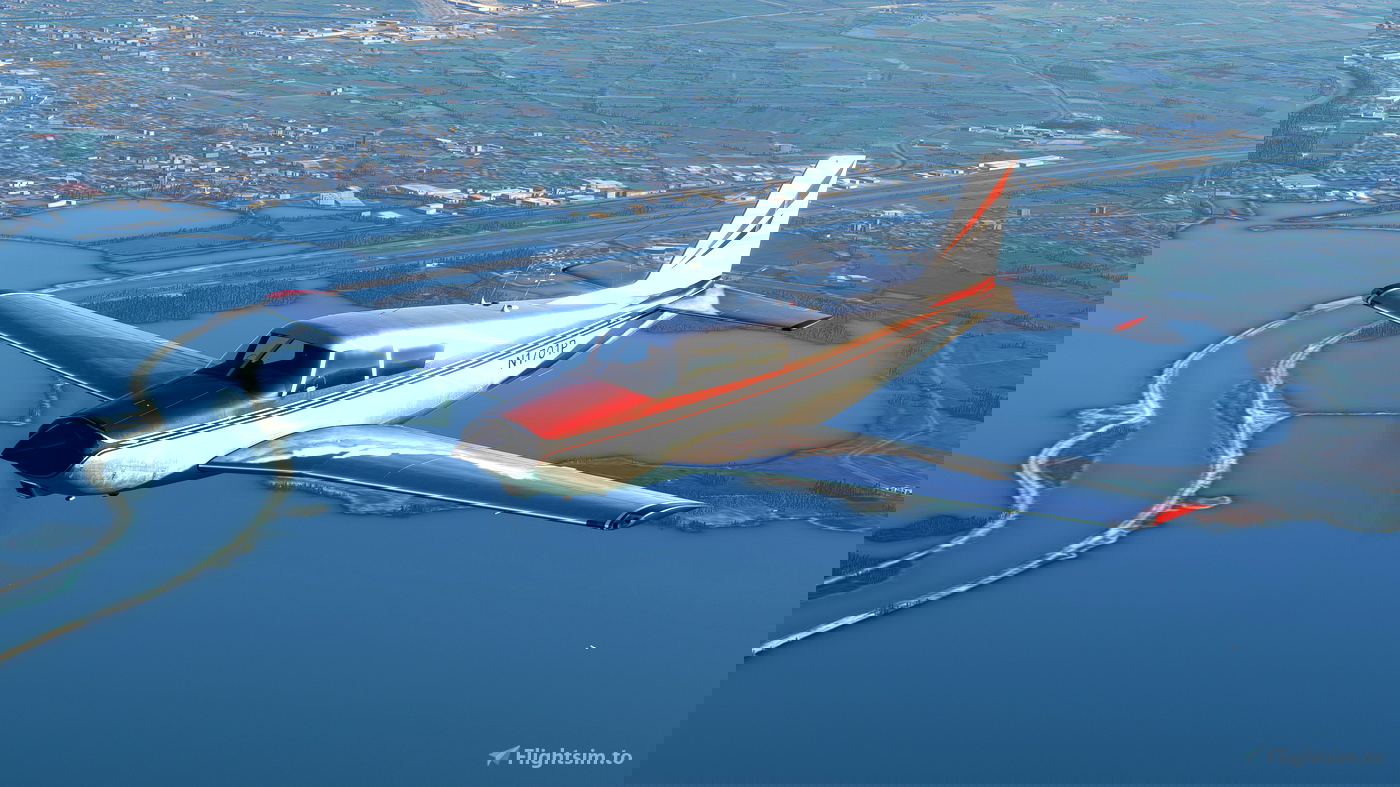 A2A Piper PA24 Comanche Livery N1701P (ficticious) - factory new and ...