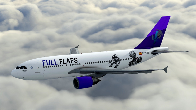 A310 IniBuildsFullFlaps Virtual 4K for Microsoft Flight Simulator | MSFS