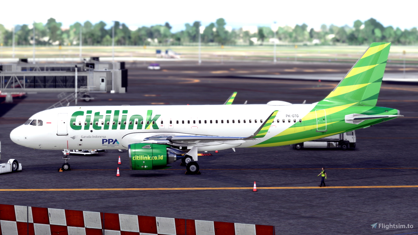 [A32NX] Airbus A320 Citilink "PT PPA Danareksa" sticker | 8K for ...