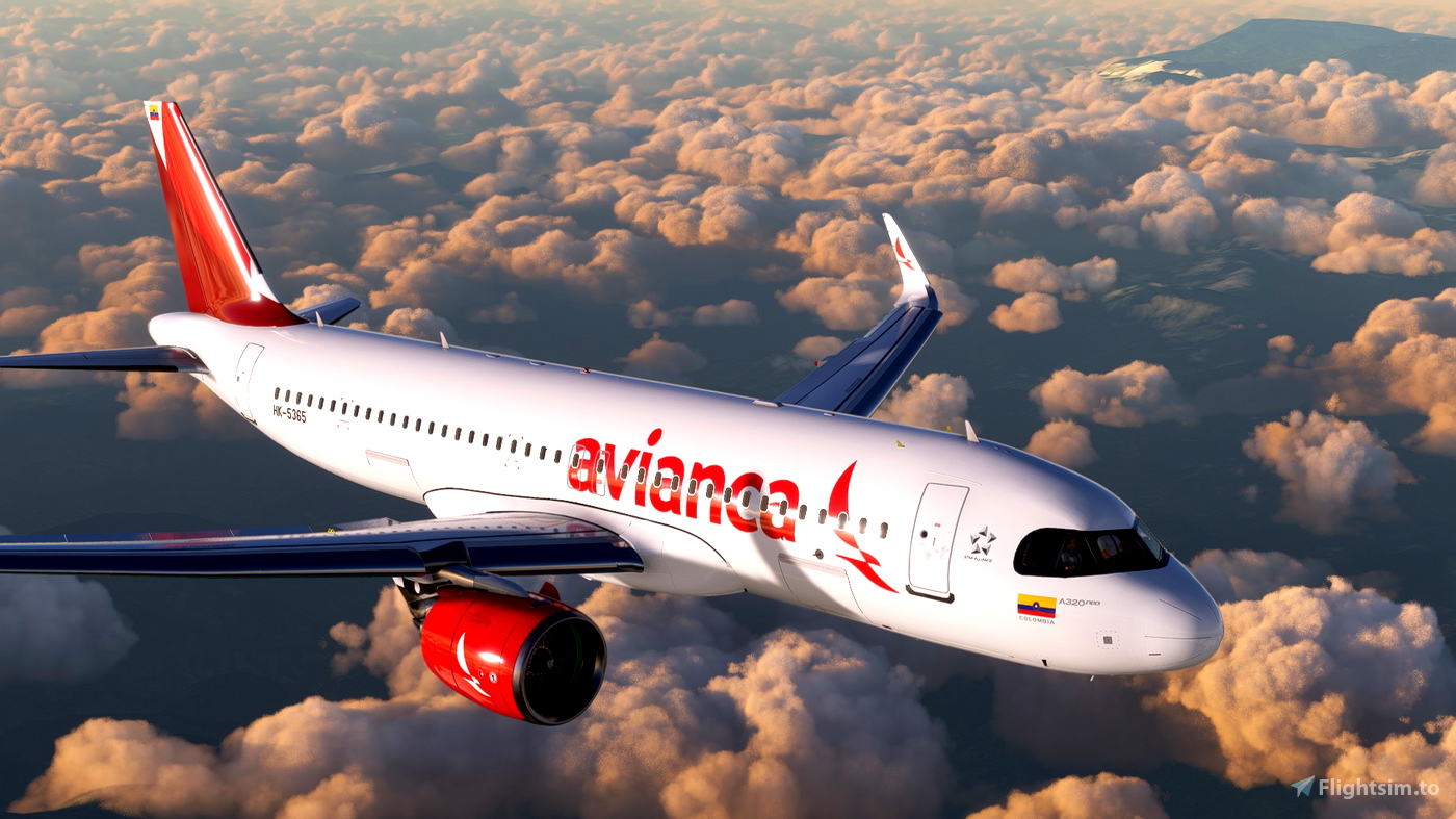 [A32NX] FlyByWire avianca Airbus A320 Neo for Microsoft Flight ...