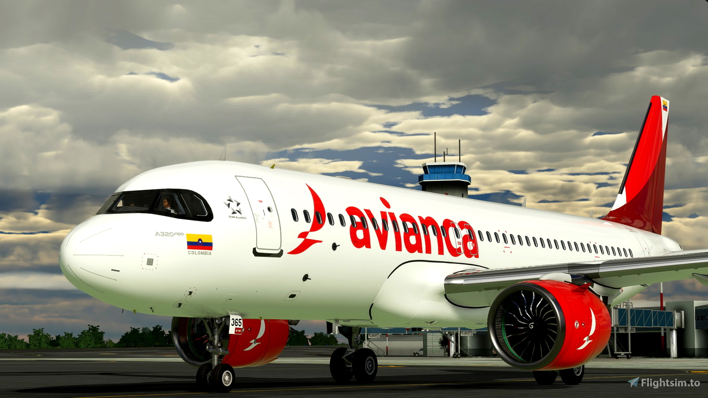 [A32NX] FlyByWire avianca Airbus A320 Neo for Microsoft Flight ...