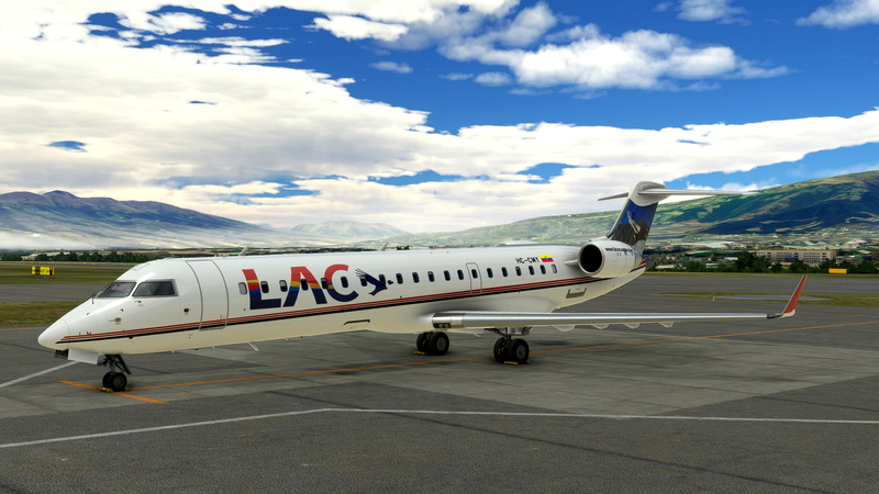 [Aerosoft] LAC Linea Aerea Cuencana Bombardier CRJ-700 for Microsoft ...