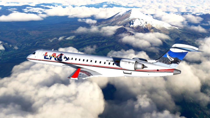 [Aerosoft] LAC Linea Aerea Cuencana Bombardier CRJ-700 for Microsoft ...
