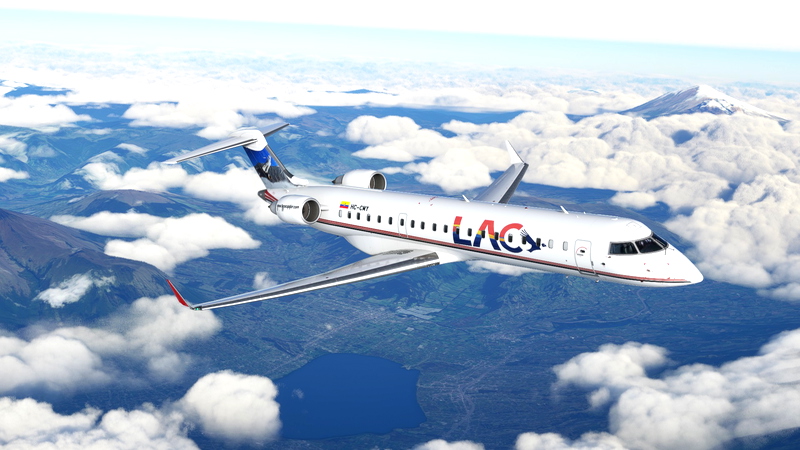 [Aerosoft] LAC Linea Aerea Cuencana Bombardier CRJ-700 for Microsoft ...