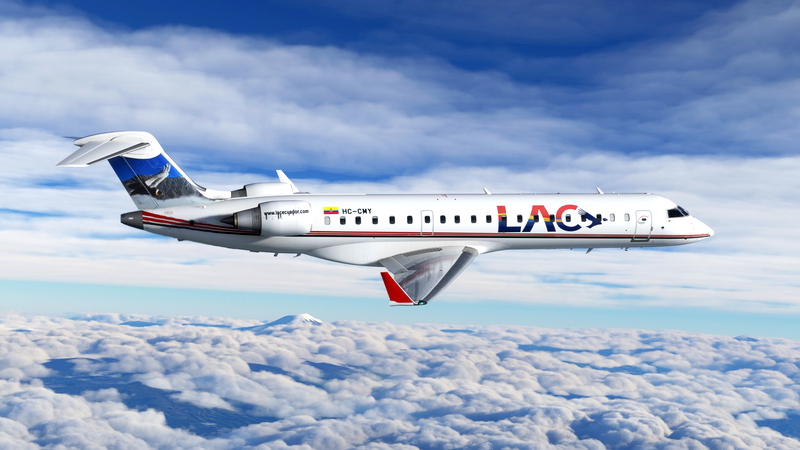 [Aerosoft] LAC Linea Aerea Cuencana Bombardier CRJ-700 for Microsoft ...