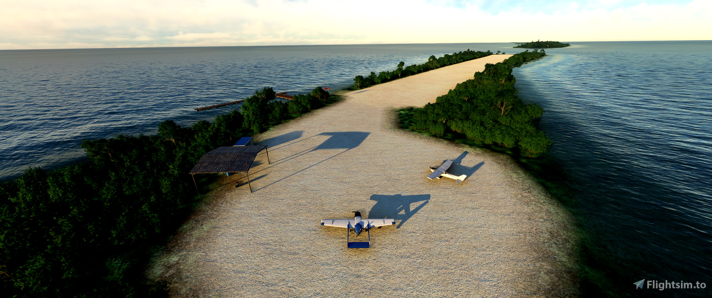 AGGQ - Ontong Java Airstrip, Solomon Islands para Microsoft Flight ...