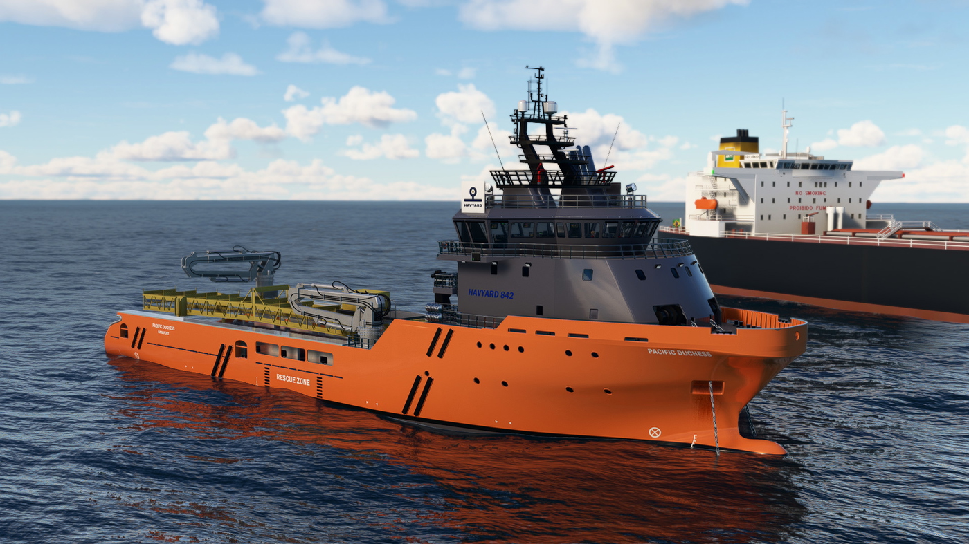 Marine RM - AHTS Havyard 842 for Microsoft Flight Simulator | MSFS