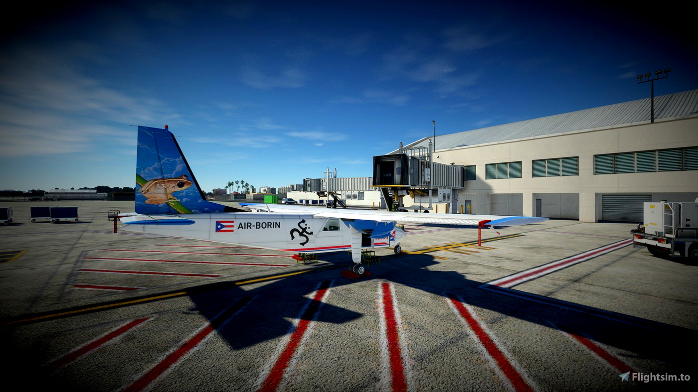 Air Borinquen Puerto Rico Virtual airliner livery for the Britten ...