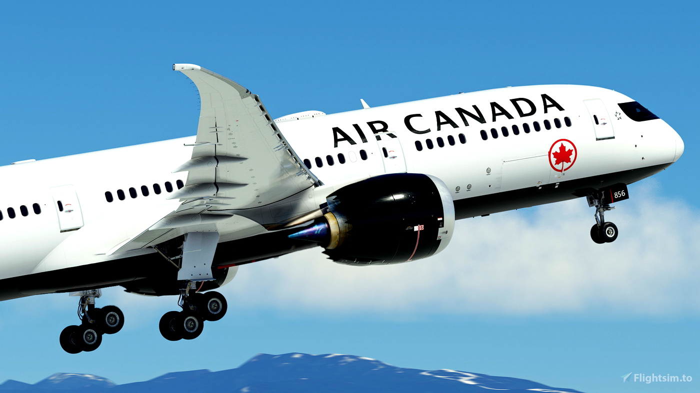Air Canada C-FVLZ | Boeing 787-9 | (8K + 4K) a oldalon. Microsoft ...