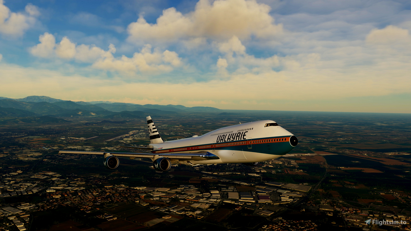 Air Valkyrie| I-YGGD | Microsoft Flight Simulator | Asobo 747-8i for ...