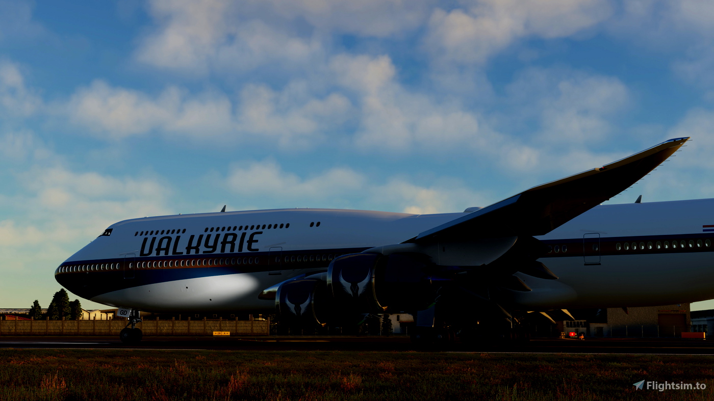 Air Valkyrie| I-YGGD | Microsoft Flight Simulator | Asobo 747-8i for ...