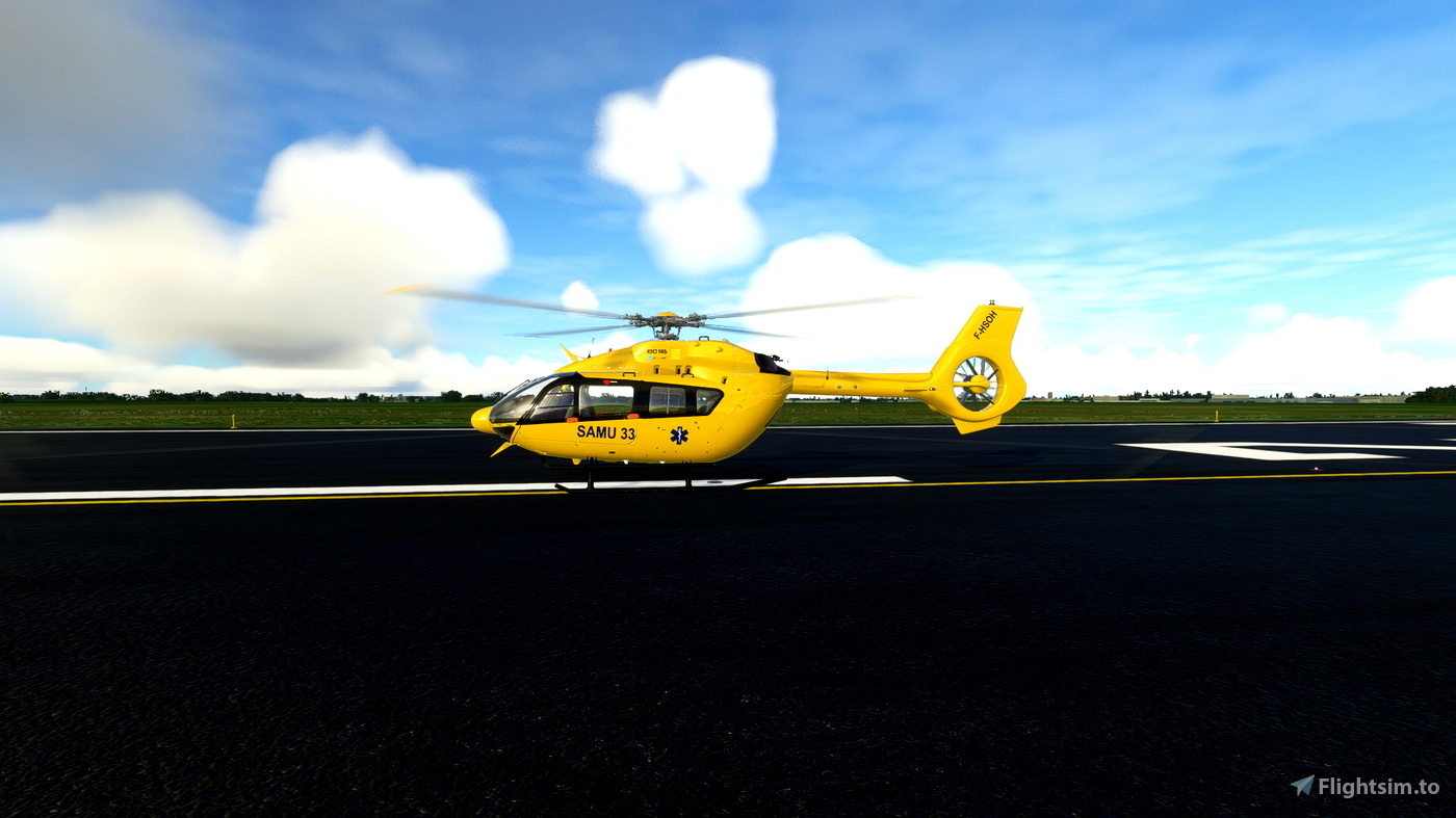 Airbus H145 - SAMU 33 - 10/2023 (version CIV & EMS) for Microsoft ...