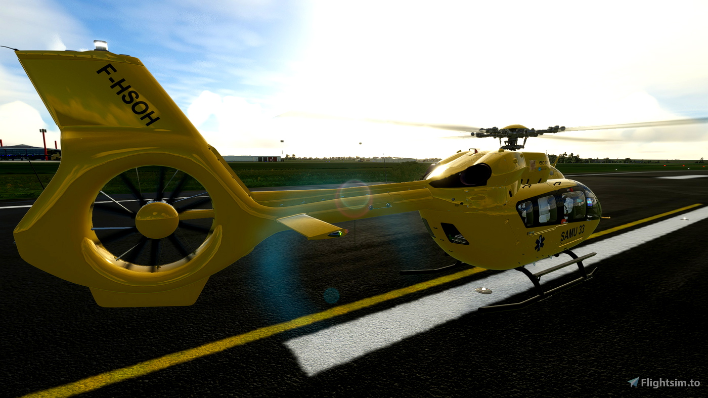 Airbus H145 - SAMU 33 - 10/2023 (version CIV & EMS) for Microsoft ...