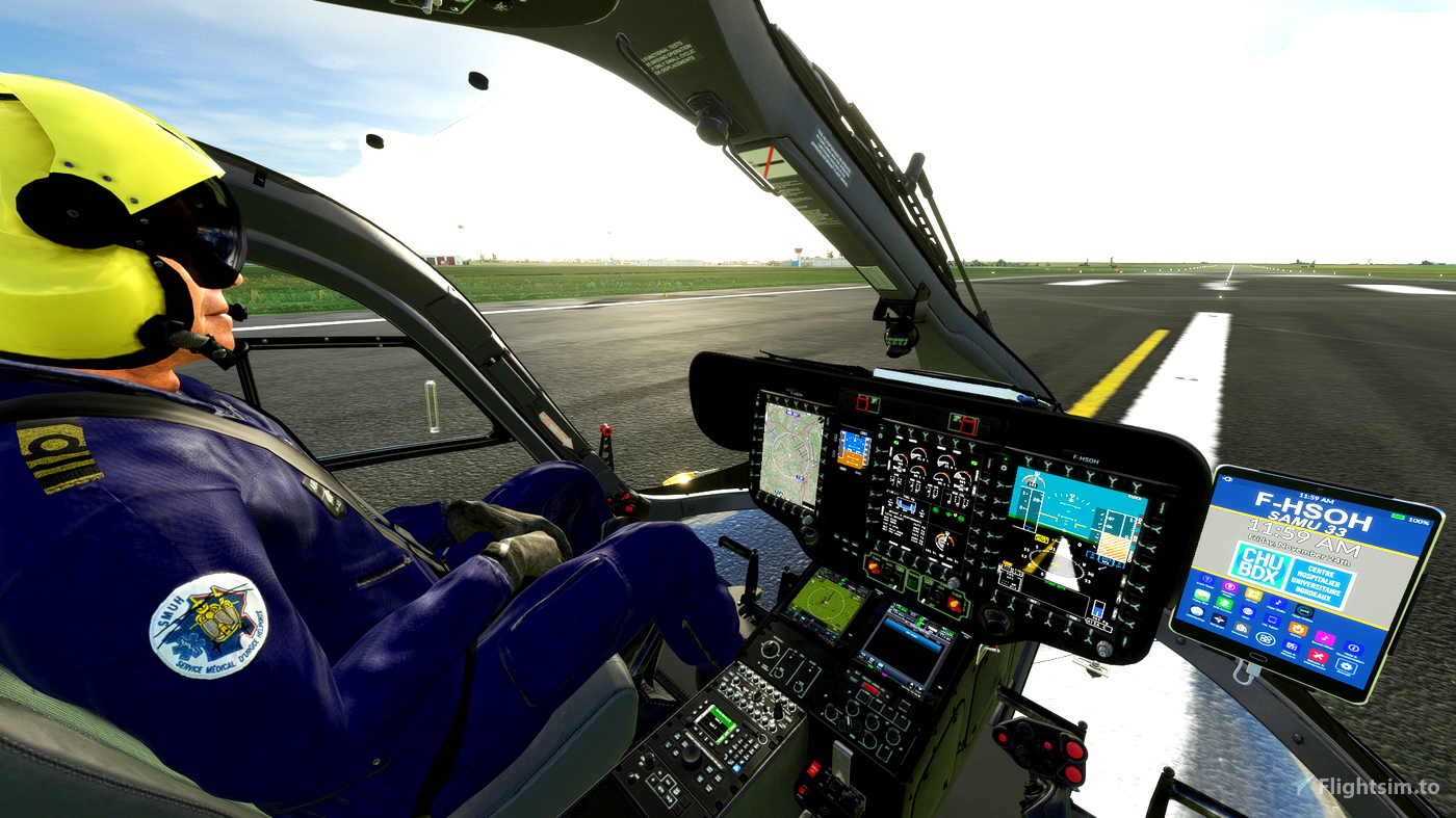 Airbus H145 - SAMU 33 - 10/2023 (version CIV & EMS) for Microsoft ...