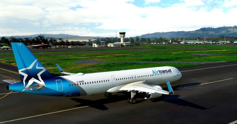 Air Transat "2017 livery" "C-GOKC" LatinVFR A321 Neo LR pratt and ...