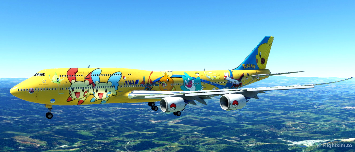 ALL NIPPON AIRWAYS JA8957 [8K] Livery mod by Marcioart121BR for ...