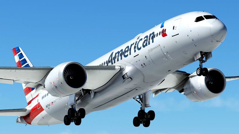 American Airlines N871AY | Kuro B787-8 v2 | (8K) for Microsoft Flight ...