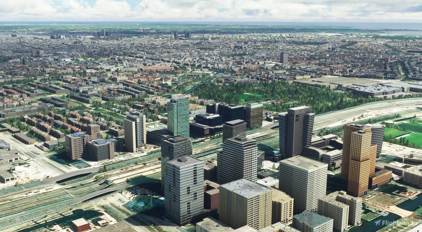 Prealsoft - Amsterdam Landmarks for Microsoft Flight Simulator | MSFS